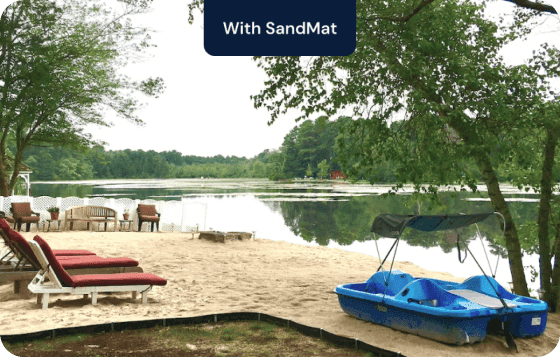 Save Your Sand With – SandMat | LakeMat