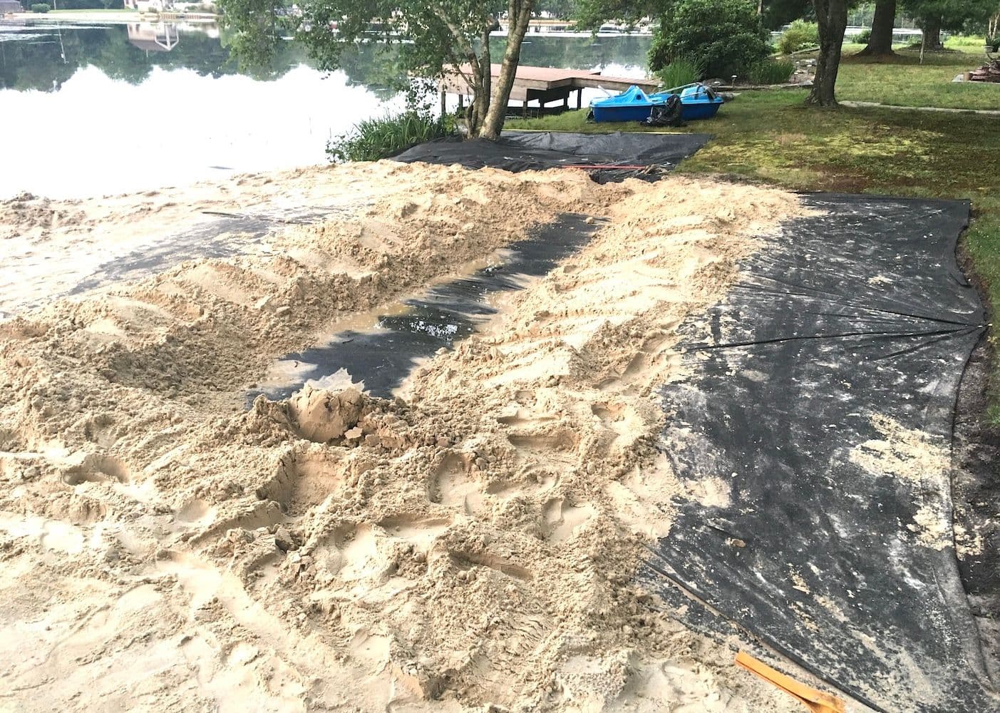 Save Your Sand With – SandMat | LakeMat